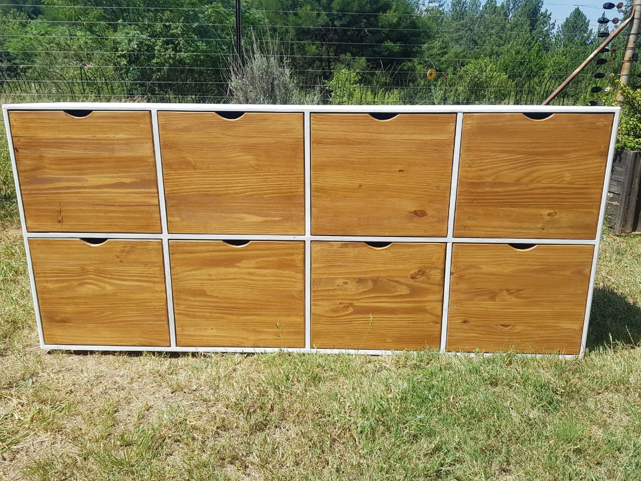 8 Cube Full Drawer Cubby – Oversize | Houtgoeters